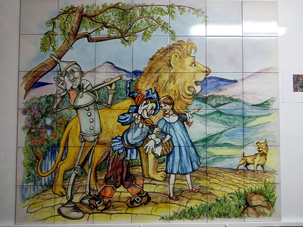 Mural para cuarto de baño | Cerámica Artística | Matilde Mural para cuarto de baño | Cerámica Artística | Matilde